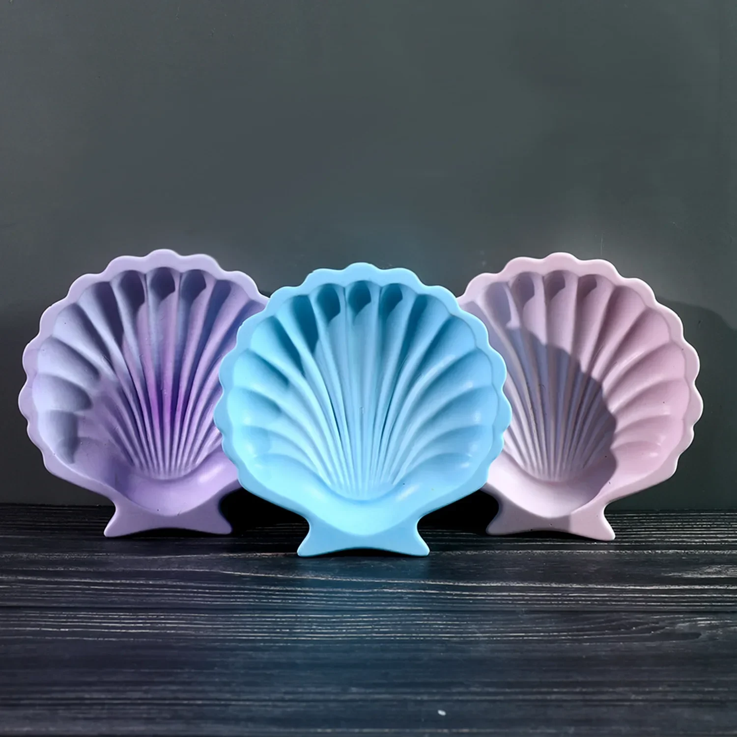 Silicone-Mold-for-Ocean-Shell-Tray-Home-Gypsum-Jewelry-Dish-Storage-DIY ...