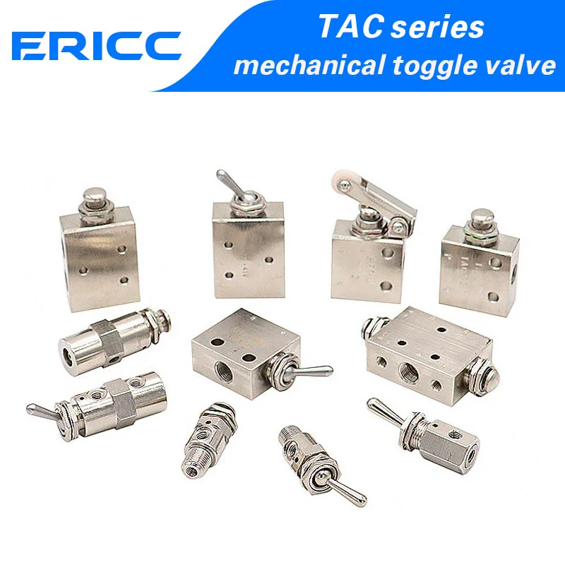 Button valve TAC mechanical valve pneumatic switch manual button valve ...