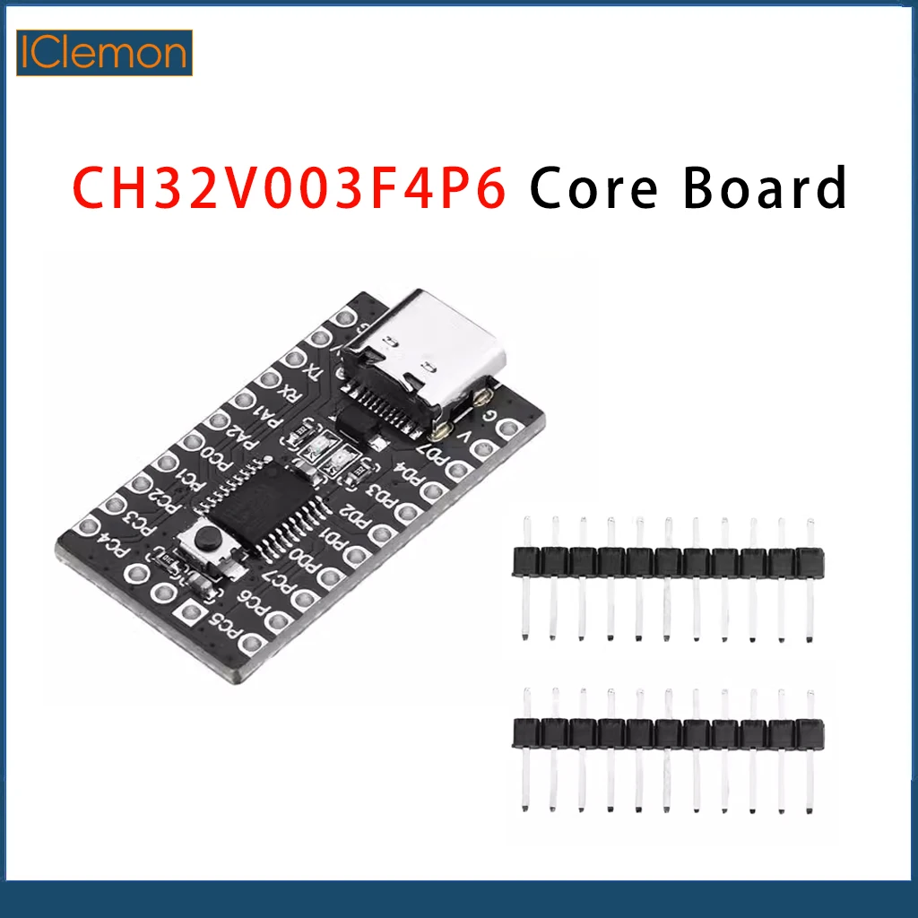 1-5PCS-CH32V003F4P6-Core-Board-CH32V003-Development-Board ...