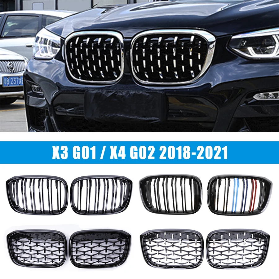 2019 Bmw X3 Black Kidney Grille