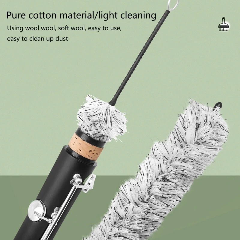 Flute-Cleaner-Cleaning-Tools-Clarinet-Swab-Cleaning-Brushes-For ...