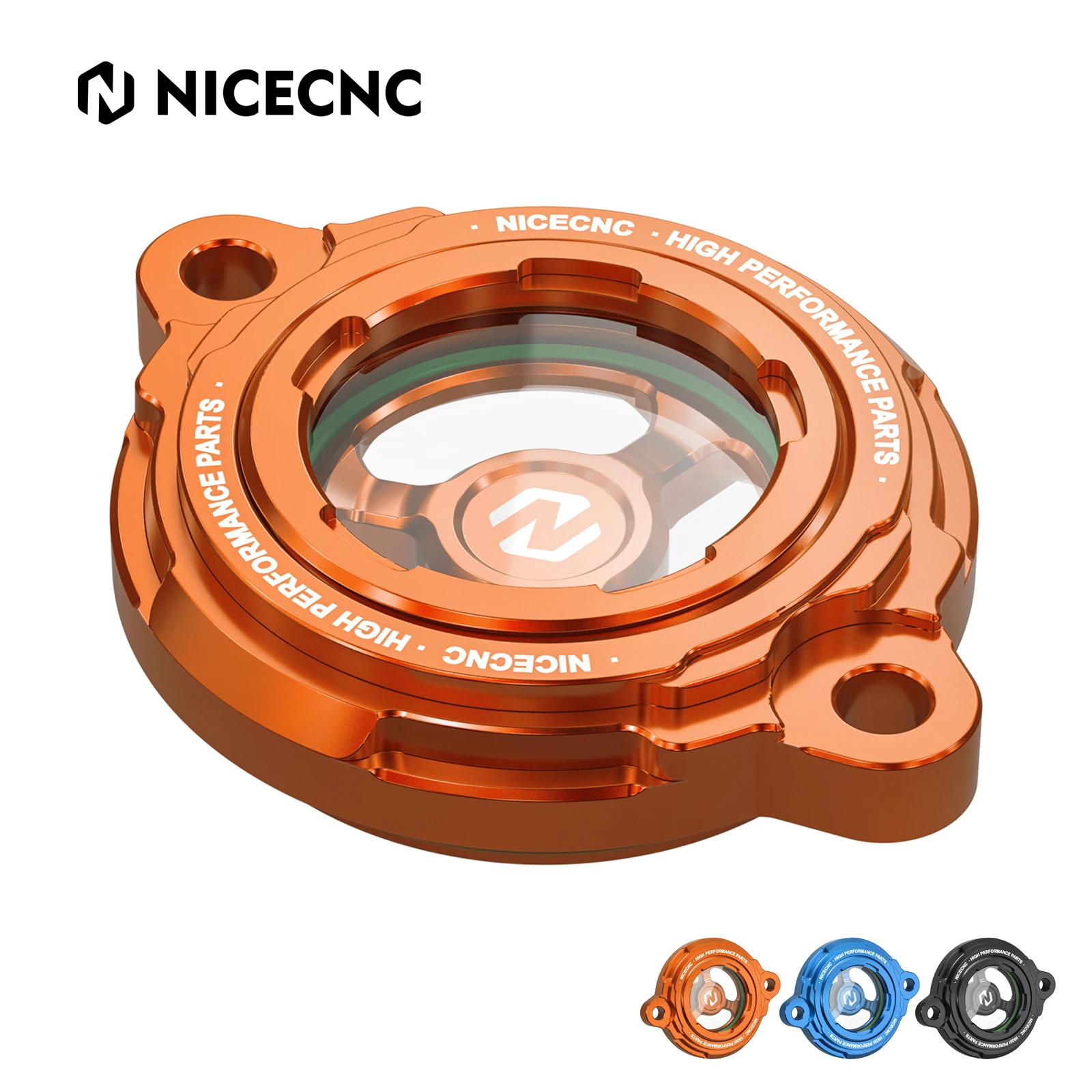 For-2014-2016-KTM-RC125-RC200-RC390-Transparent-Oil-Filter-Cap-Cover ...