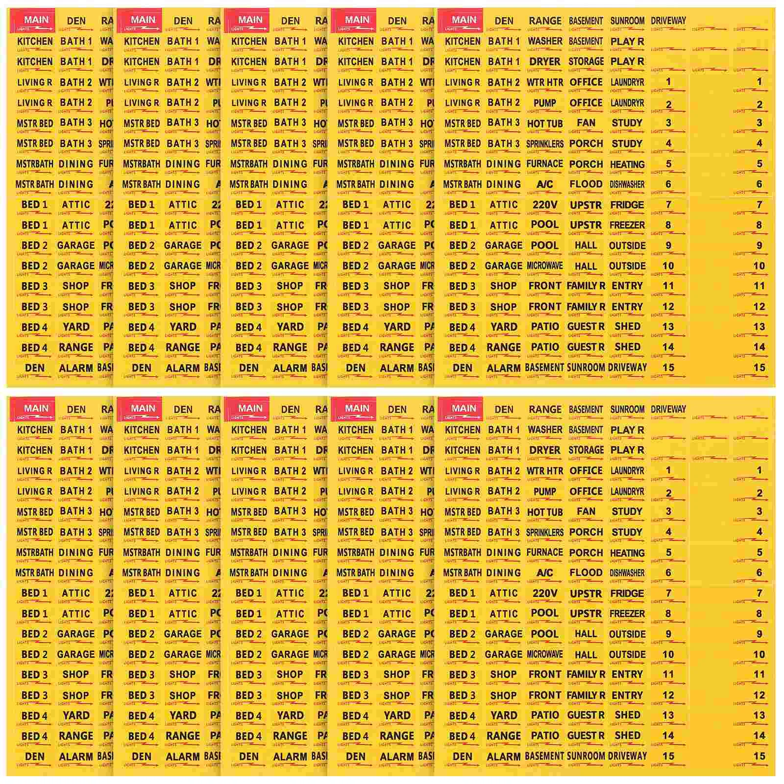 Electrical-Box-Label-Panel-Sticker-for-Home-Circuit-Breaker-Decal ...