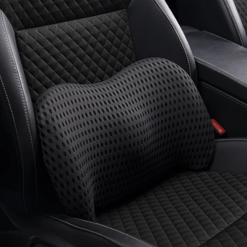 Car-Driver-Pillow-Memory-Foam-Lumbar-Cushion-Seat-Supports-Car-Waist ...