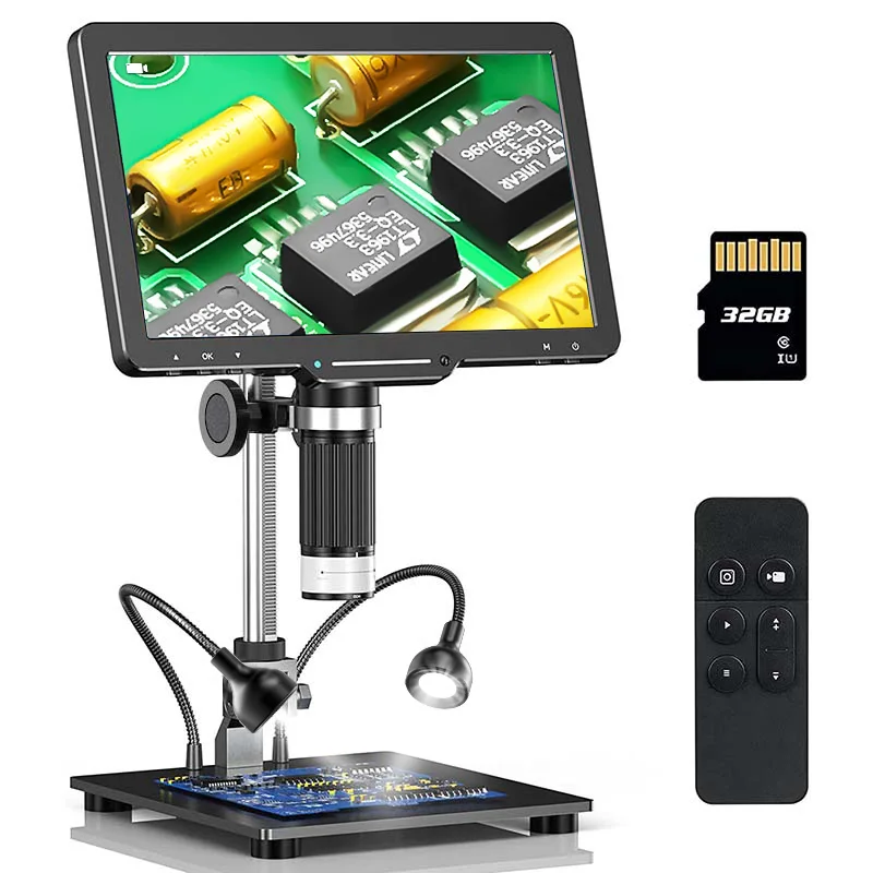 RIEVBCAU-10-1-HDMI-Digital-Microscope-1300x-Soldering-Microscope-with ...