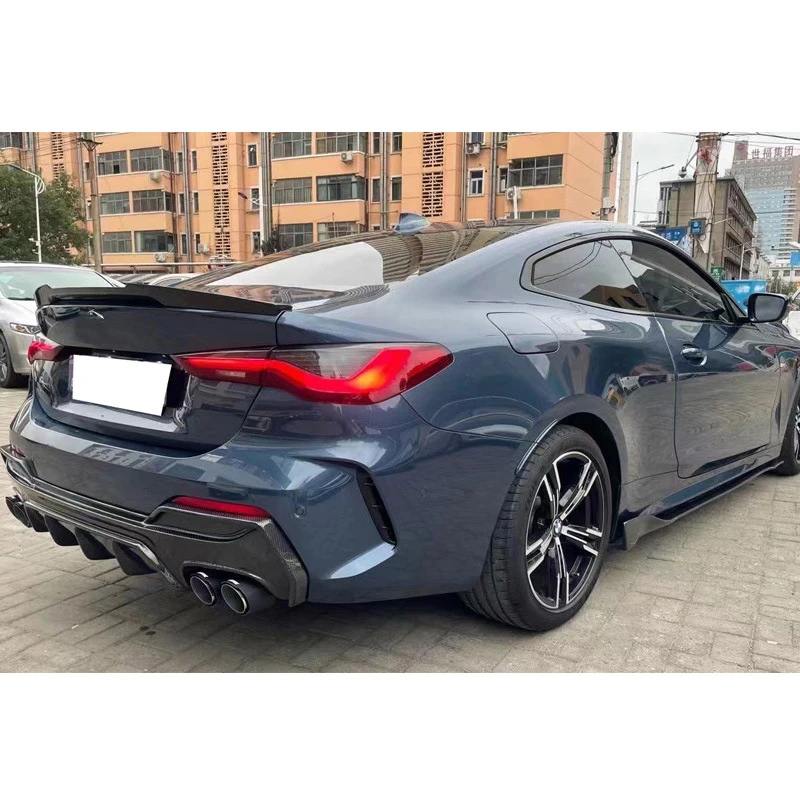 Rear Wing Trunk Lid ABS Spoiler Wing For BMW 4 Series 2021+ G22 420i ...