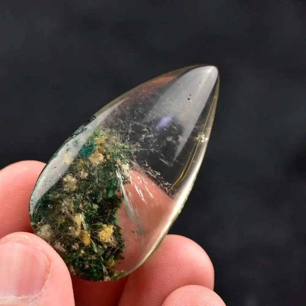 Natural-Ghost-Phantom-Stone-Quartz-Crystal-Gems-Specimen-Healing ...