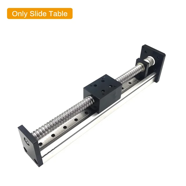 CNC Ball Screw Slide Table Motor kit 42mm Width Linear Guide Rail Stage Actuator SFU1204/1605/ ...