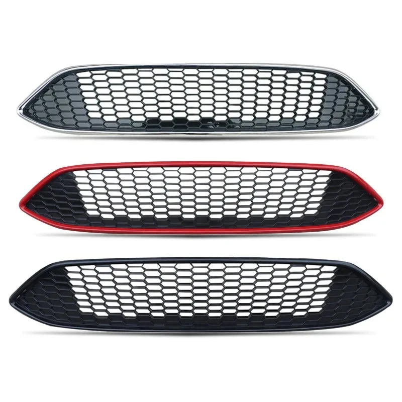 Car Mesh Grill Front Bumper Grille For Ford Focus Upgrade CTCC ...