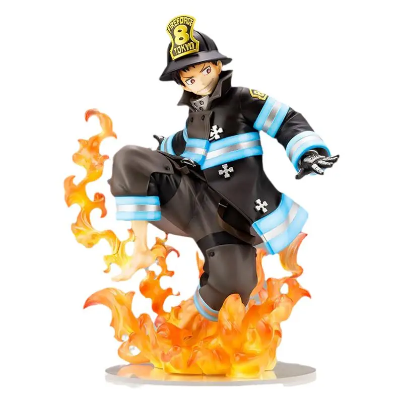 Original-Authentic-Assembled-Model-In-Stock-ARTFX-J-Fire-Force-Shinra ...