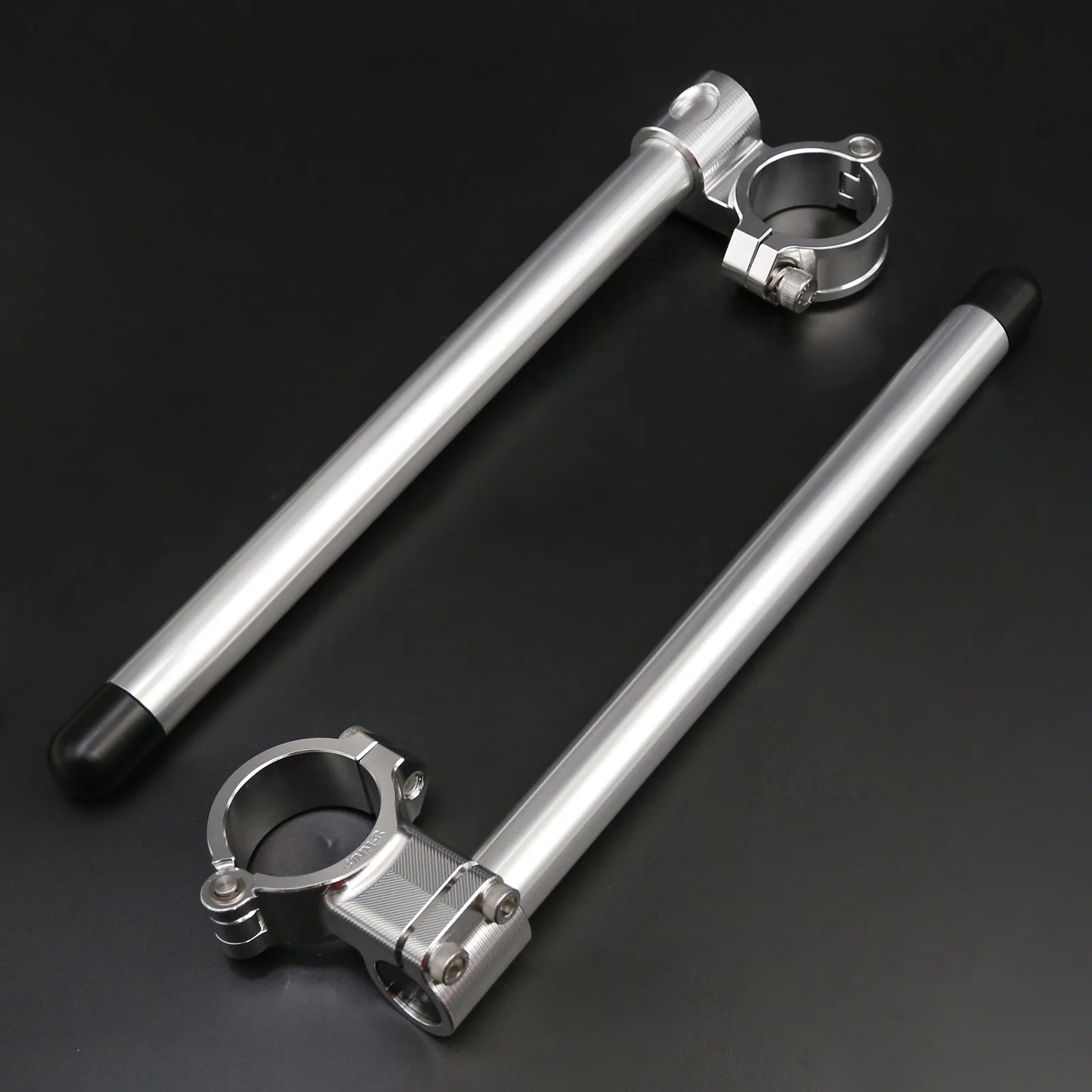Clip Ons Motorcycle 50mm Adjustable | Motorcycle Clip Handlebars 50mm ...
