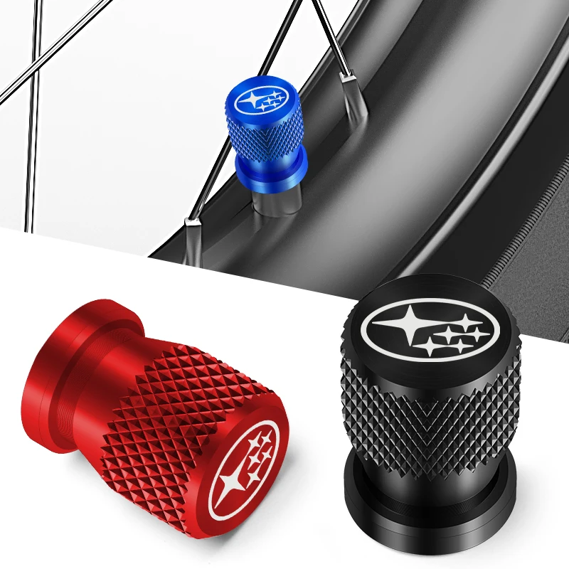 4pcs-Metal-Car-Tire-Valve-Cap-Car-Tyre-Air-Stems-Cover-For-SUBARU ...