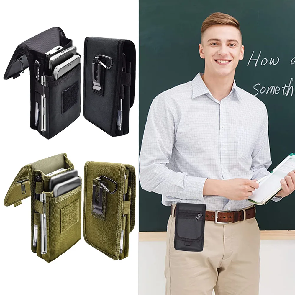 Belt-Phone-Pouch-Large-Smartphone-Holder-Multi-Purpose-Tactical-Cell ...