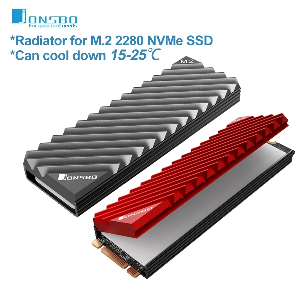 Jonsbo-Radiator-Heat-Sink-Cooling-Pads-M-2-2280-NVMe-SSD-Heat-Disk ...