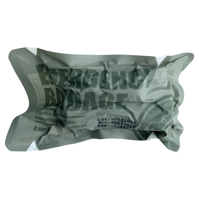 Rhino Rescue 4/6in Israeli Bandage Wound Dressing Emergency Combat ...