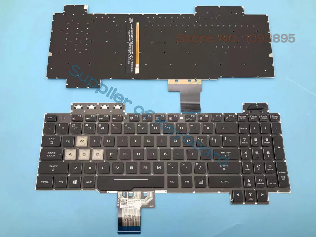 New For Asus Tuf Gaming Fx505dt Fx505du Fx505dy Laptop English Keyboard ...