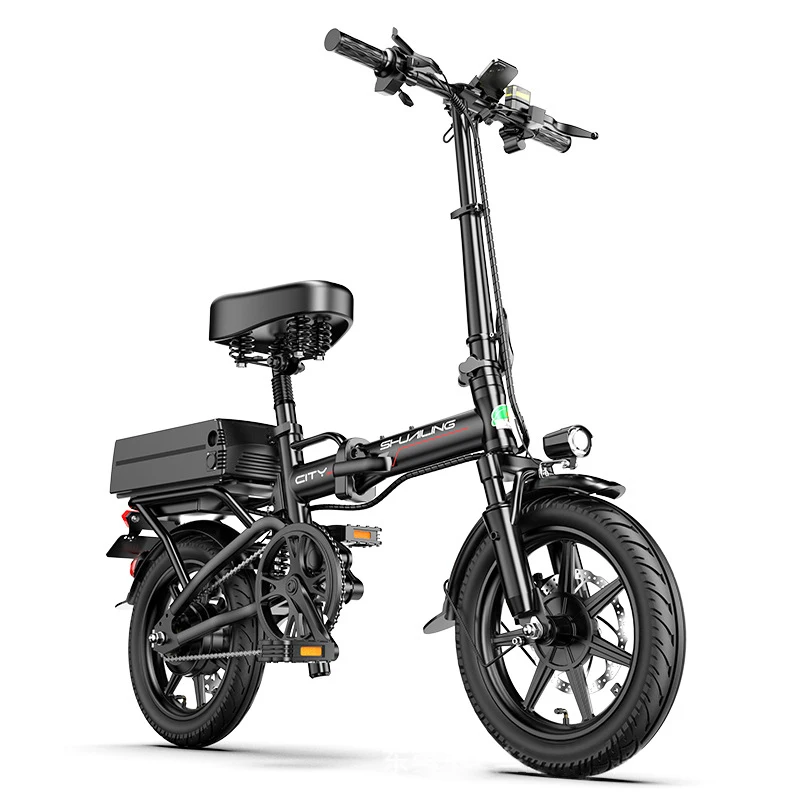 Mini-bicicleta-el-ctrica-plegable-Bici-Urbana-con-bater-a-extra-ble ...