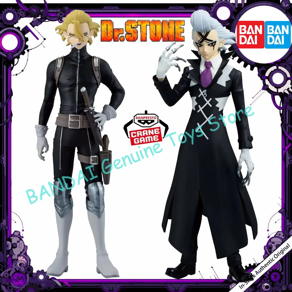 In Stock Original Banpresto Dr.STONE Anime Stanley & Zeno Anime Figure ...