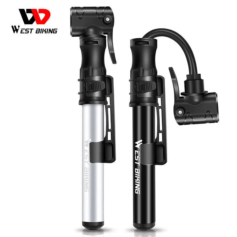 WEST-BIKING-Bike-Air-Pump-Mini-portatile-pompa-a-mano-tubo-MTB-Mountain ...