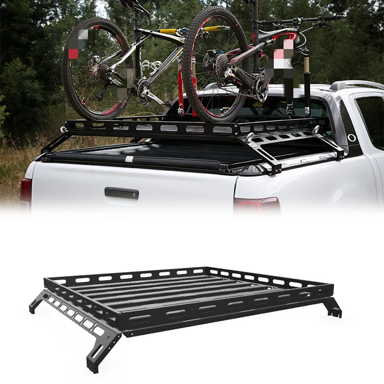 Pickup-Truck-Roof-Racks-Universal-Adjustable-Truck-Bed-Racks-Double ...