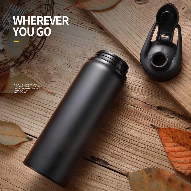 700ml-Stainless-Steel-Cycling-Sports-Water-Bottle-Drinking-Cold-Water ...