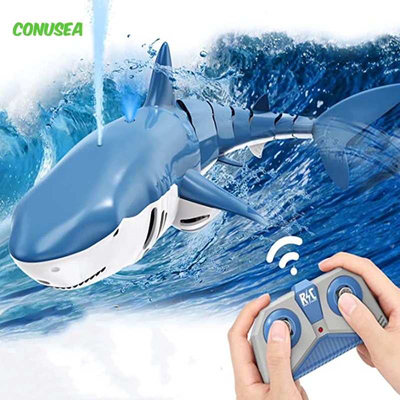 Remote Control Shark Water | Shark Toy Remote Control | Remote Control ...