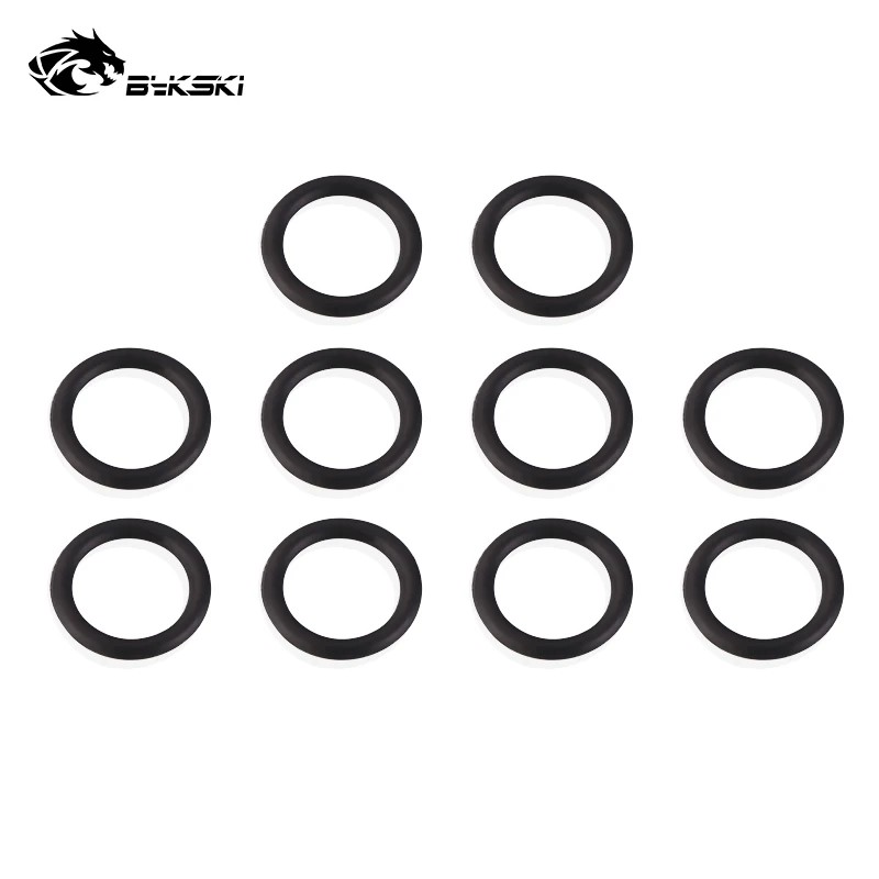 BYKSKI 10pcs/set Sealing Ring G'1/4 Fitting Rubber Band Ring ...