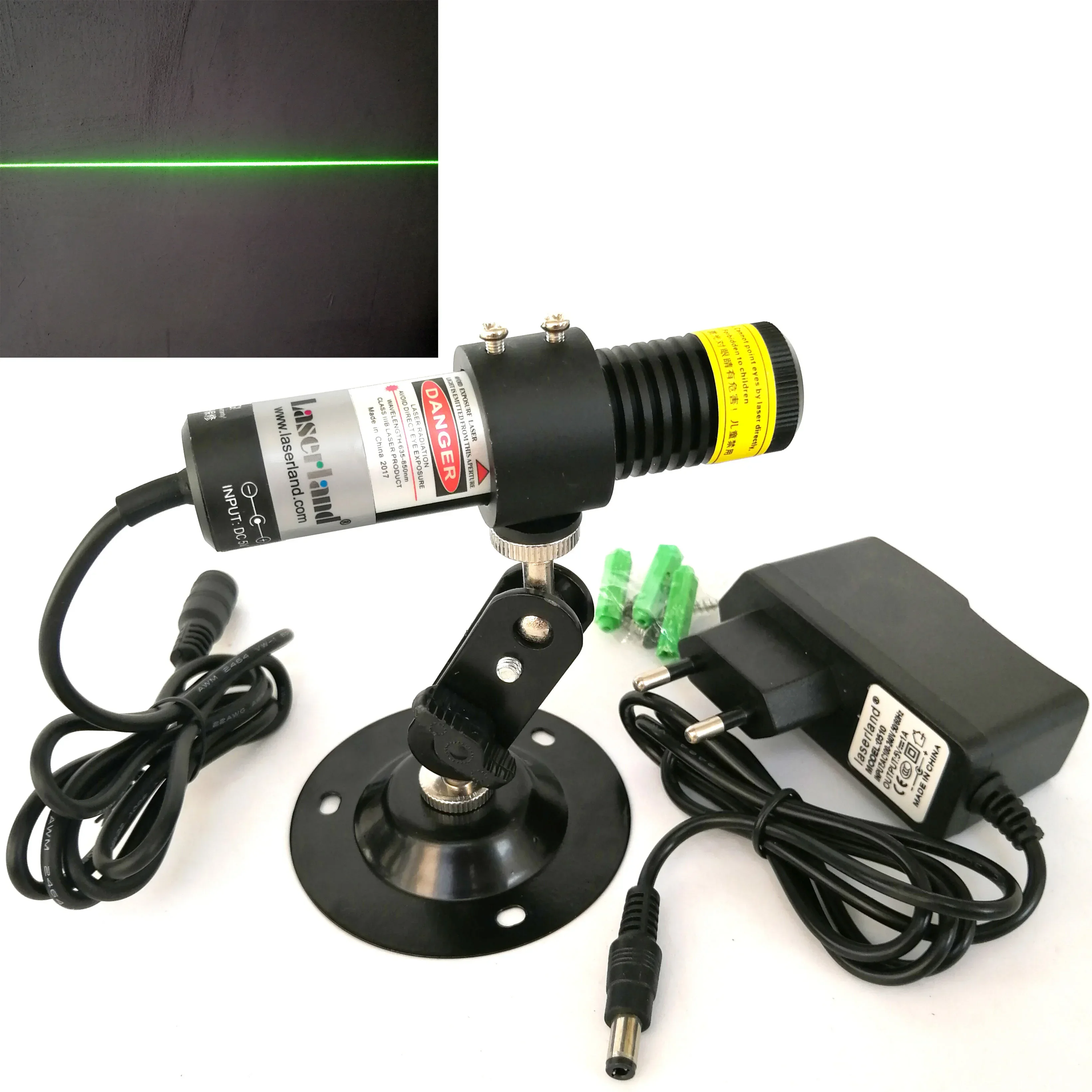 Water-Resistant-Anti-dust-Green-Laser-Line-Generator-Projector-Module ...
