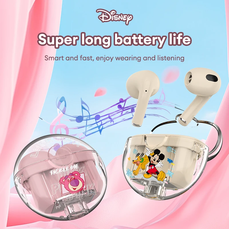 Disney-A6D-Bluetooth-5-3-Wireless-Earphones-Smart-Touch-Control-Cute ...