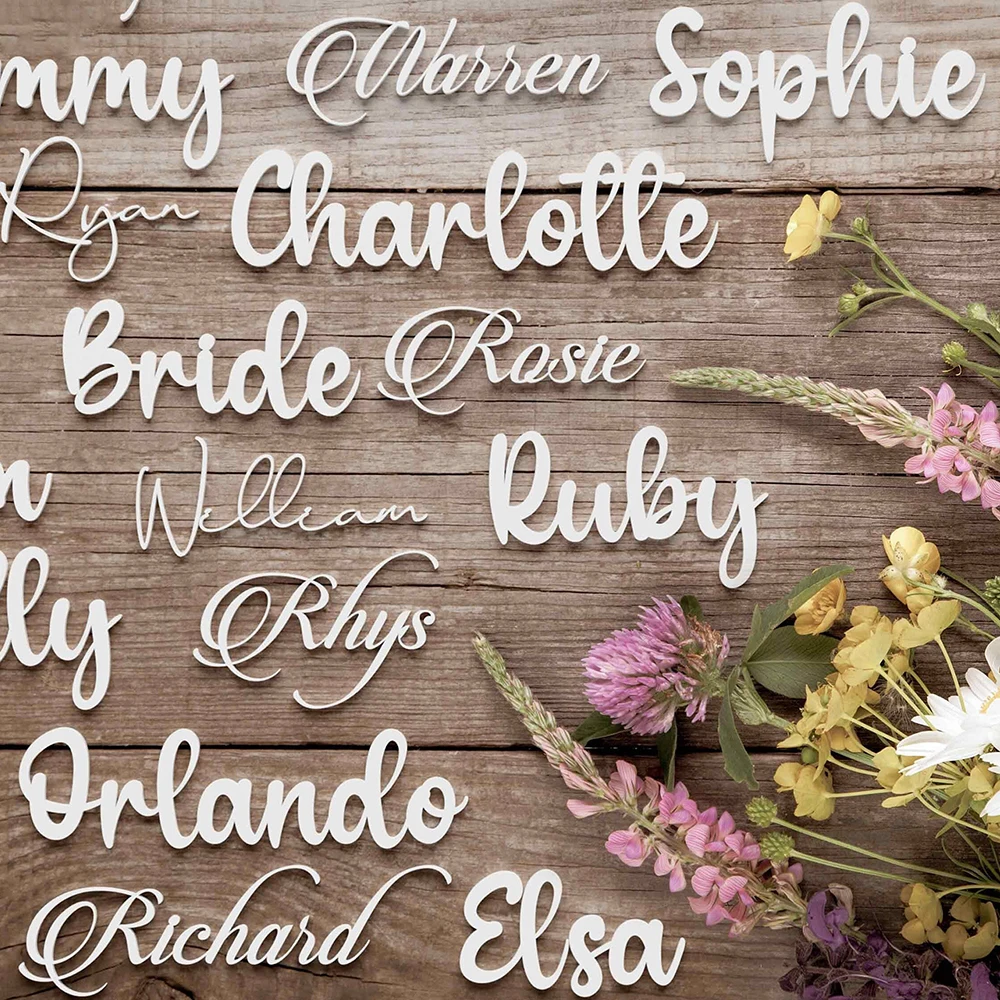 Personalized-Wedding-Name-Place-Cards-Wooden-Or-Acrylic-Place-Name ...