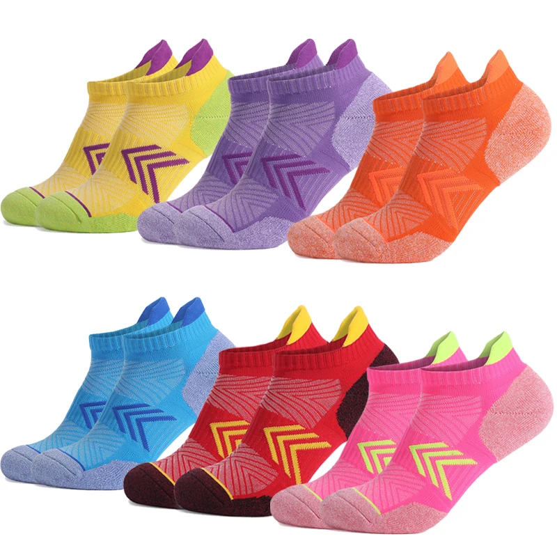 Women-Running-Ankle-Socks-Combed-Cotton-Breathable-Sports-Hiking-Cozy ...