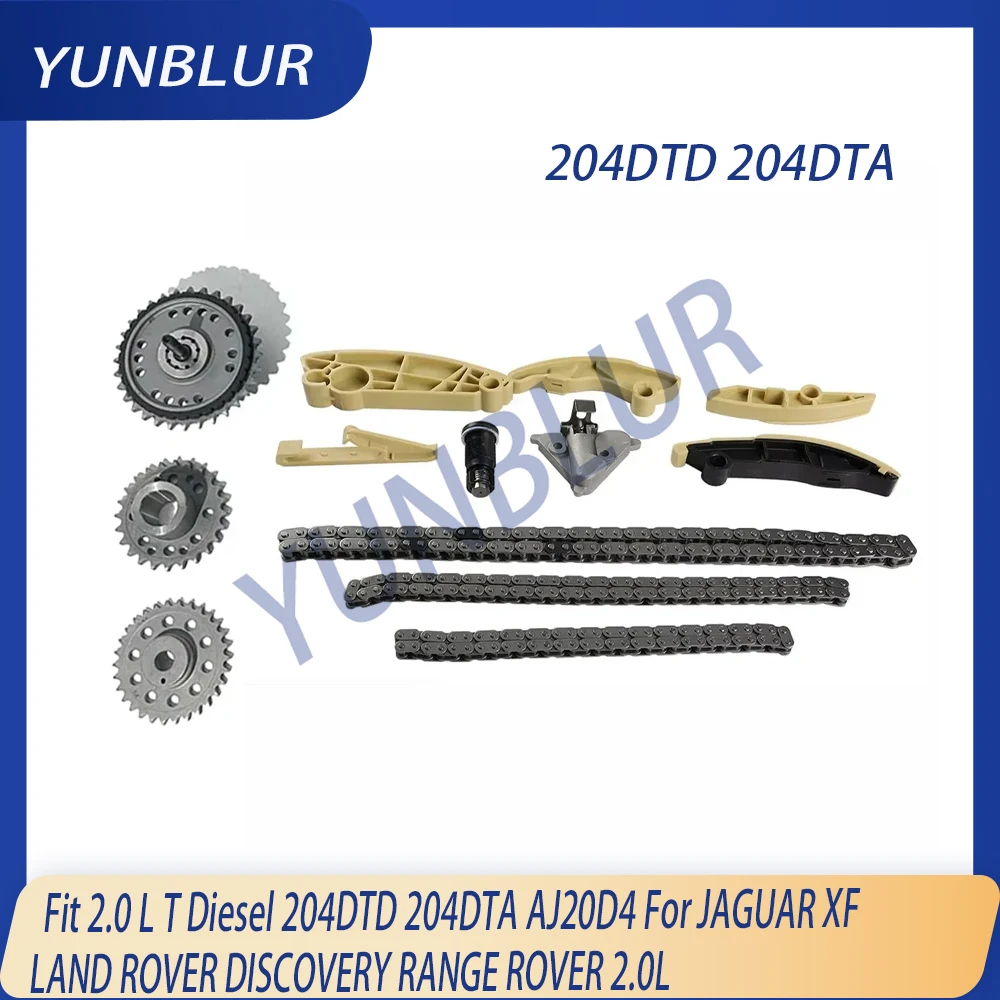 Engine Part Timing Chain Kit Set Fit 2.0 L T Diesel 204DTD 204DTA ...