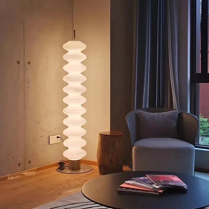 Mikko-floor-lamp-Creative-Sugar-Gourd-glass-standing-lamp-Led-Bedside ...