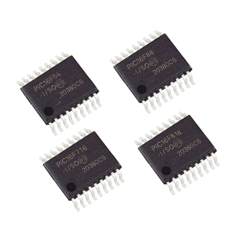 5pcs Pic16f54 Pic16f88 Pic16f716 Pic16f818 Pic16f819 Iso Sop18 Encapsulation Single Chip Micro