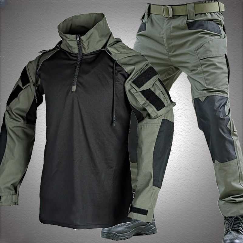 Tactical-Suit-Men-Shirt-Pants-2-Piece-Sets-FROG-Outdoor-Airsoft ...