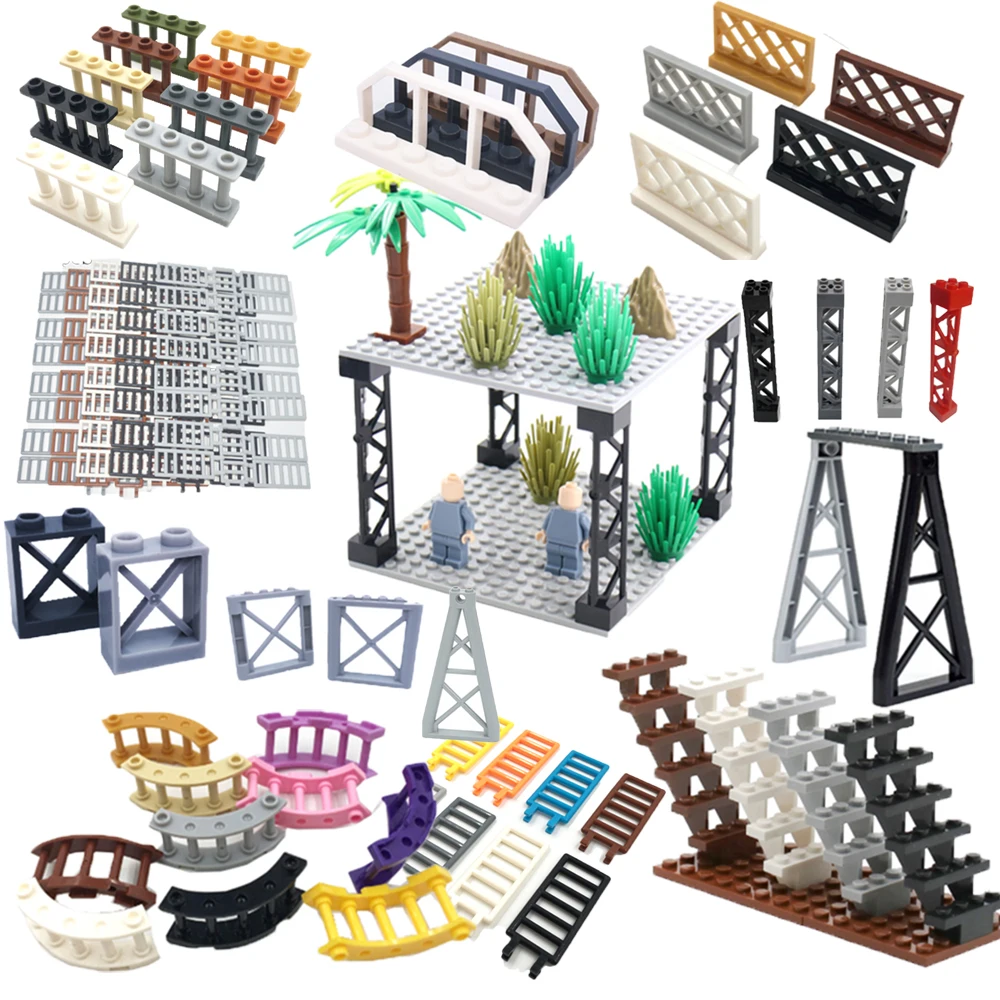 MOC-Accessories-Building-Blocks-Parts-City-House-Compatible-64448-64449 ...