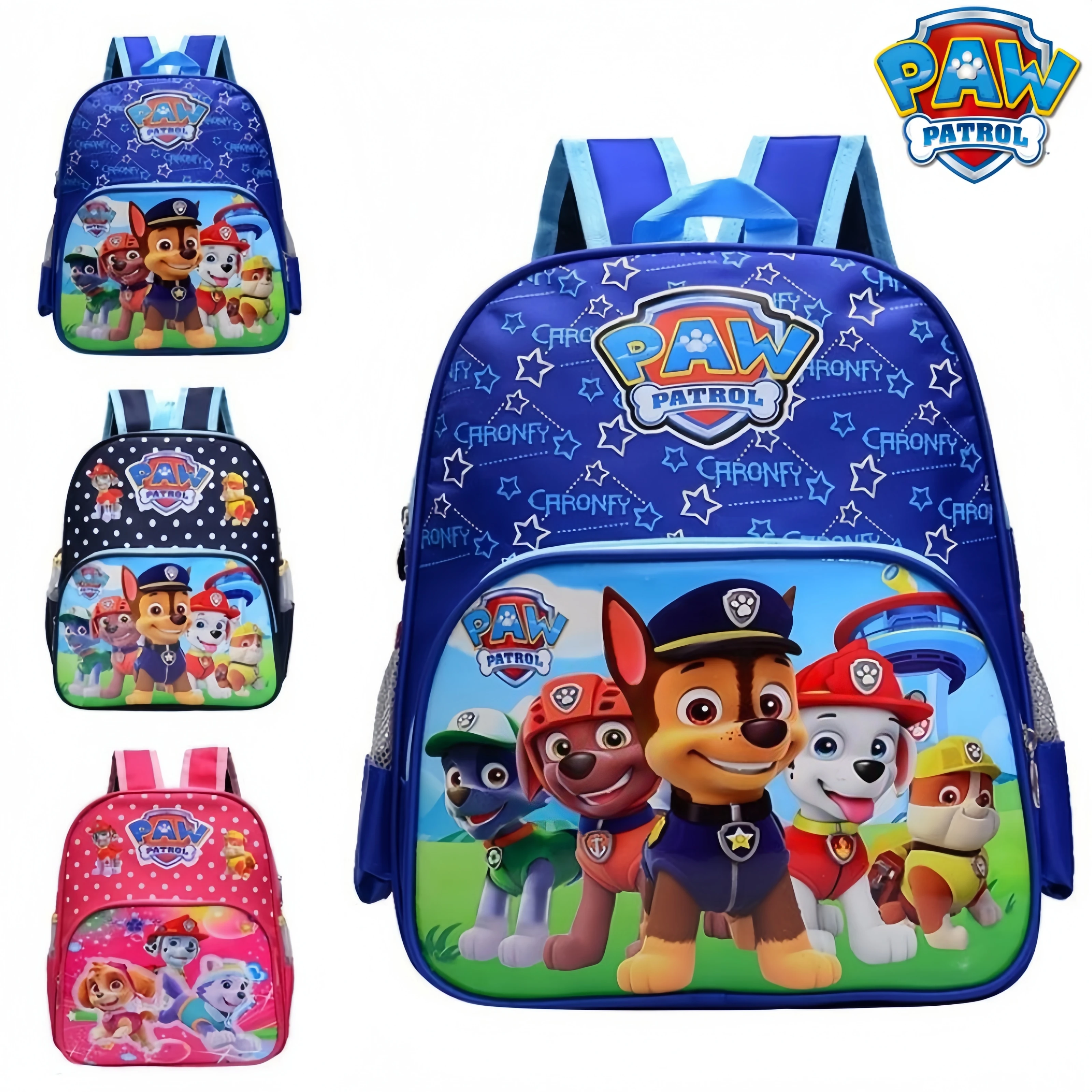 new-hot-cutey-Paw-Patrol-Peripheral-Kids-Backpacks-Kawaii-Puppy-Print ...