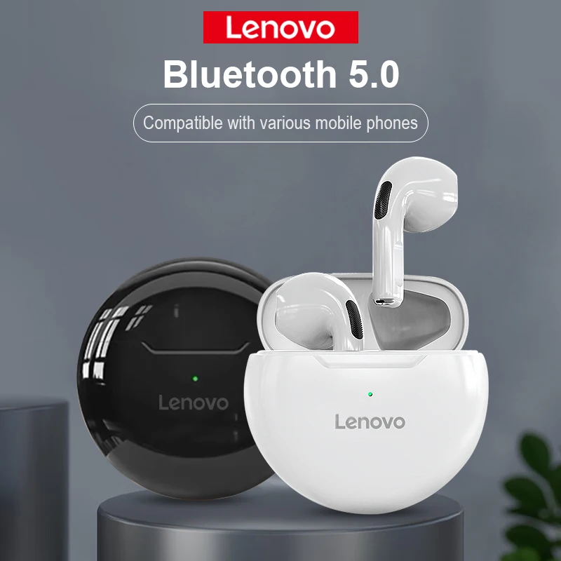 Originele Lenovo HT38 Bluetooth Oortelefoon Draadloze Oordopjes Bluetooth Hoofdtelefoon Met ...