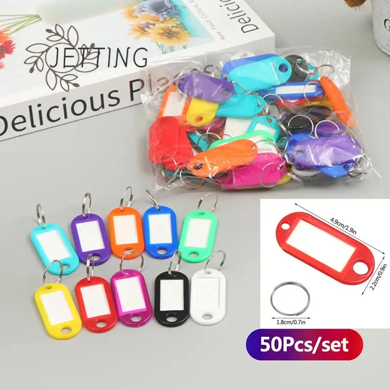 50pcs-lot-Plastic-Name-Baggage-Tag-ID-Label-Numbered-Name-Tags-With ...