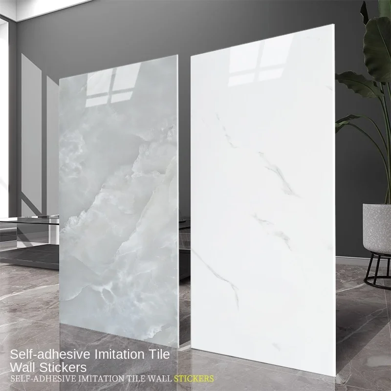 Self-adhesive-imitation-ceramic-tile-marble-wall-sticker-large-sized ...