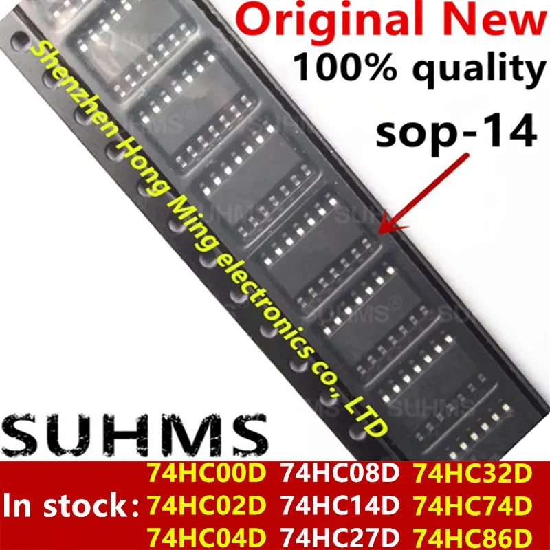 10piece-100-New-SN74HC14DR-74HC00D-74HC02D-74HC04D-74HC08D-74HC14D ...