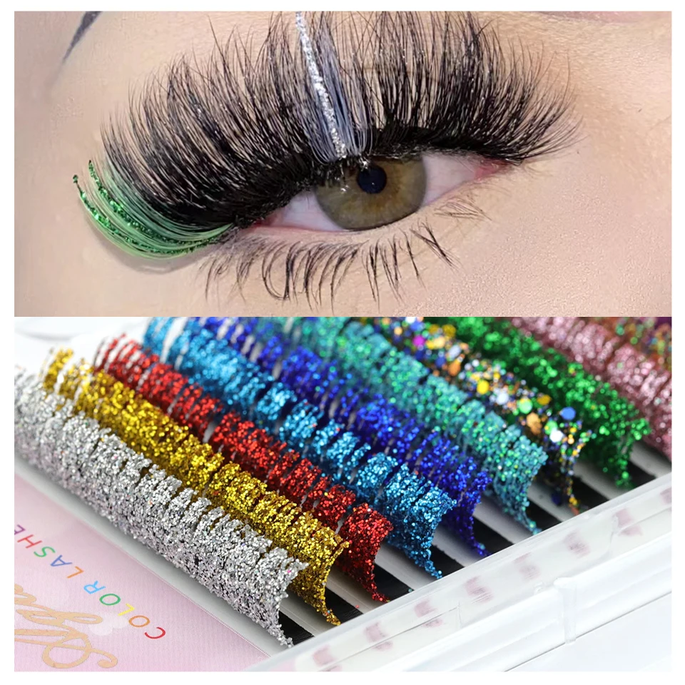 False Eyelashes Glitter