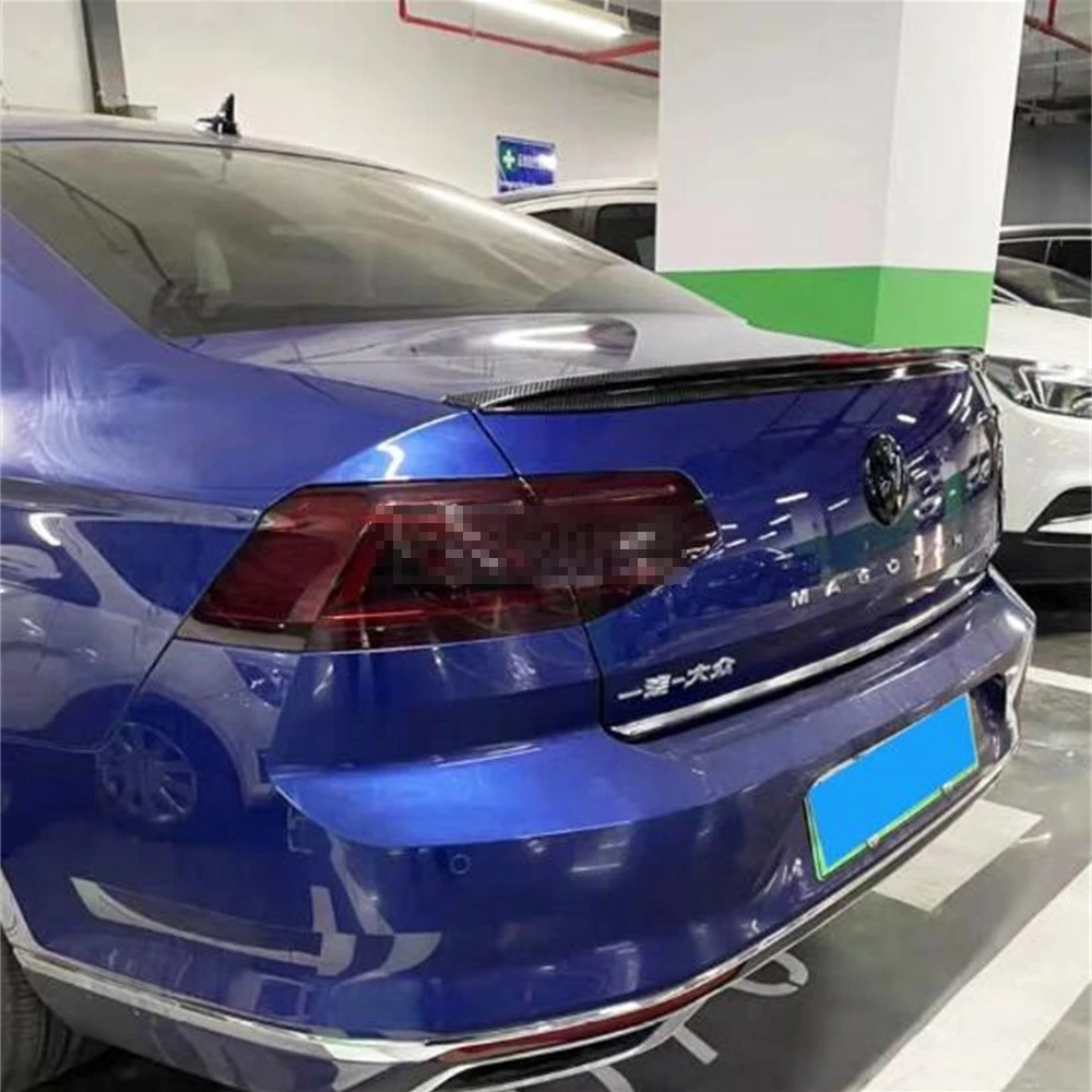 For Volkswagen Passat B8 Spoiler 2017 2018 2019 Glossy Black Universal ...