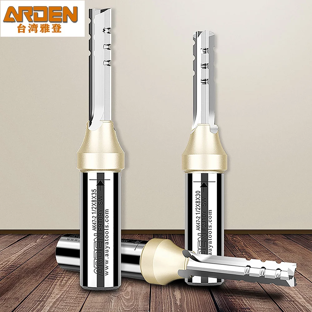 Arden-3-Flutes-TCT-Straight-Router-Bit-3-blade-Cutting-CNC-Milling ...