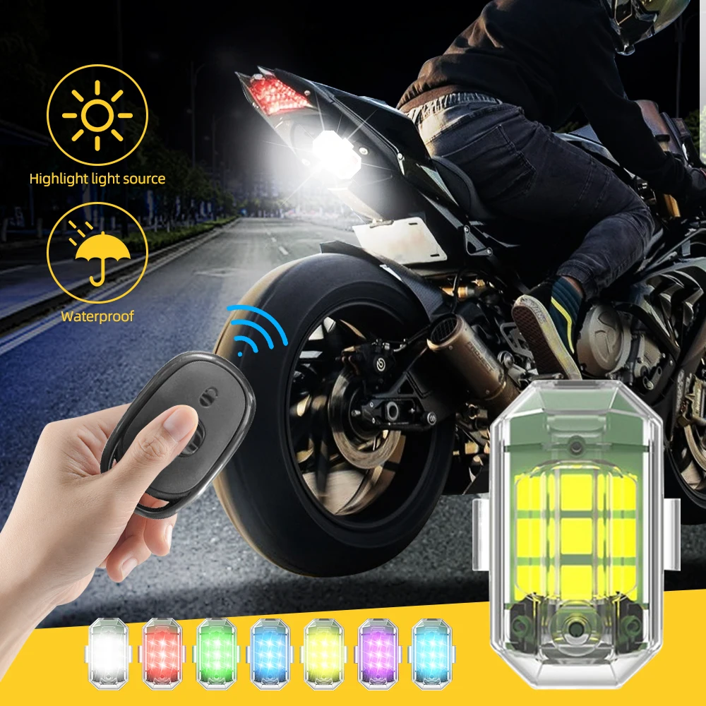Wireless-Remote-Control-LED-Strobe-Light-Anti-collision-Warning-Lamp ...