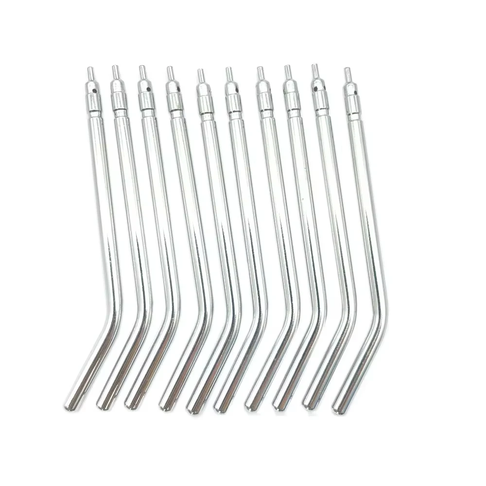 10pcs Stainless Steel Dental Air Triple Syringe 3 Way Dental Air Water ...