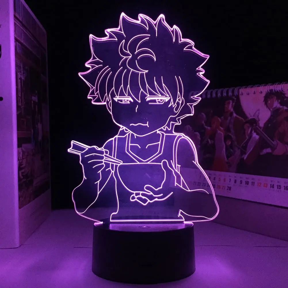 L-mpara-3D-de-Anime-Killua-Hunter-X-Hunter-Killua-luz-Led-Hxh-luz-de ...
