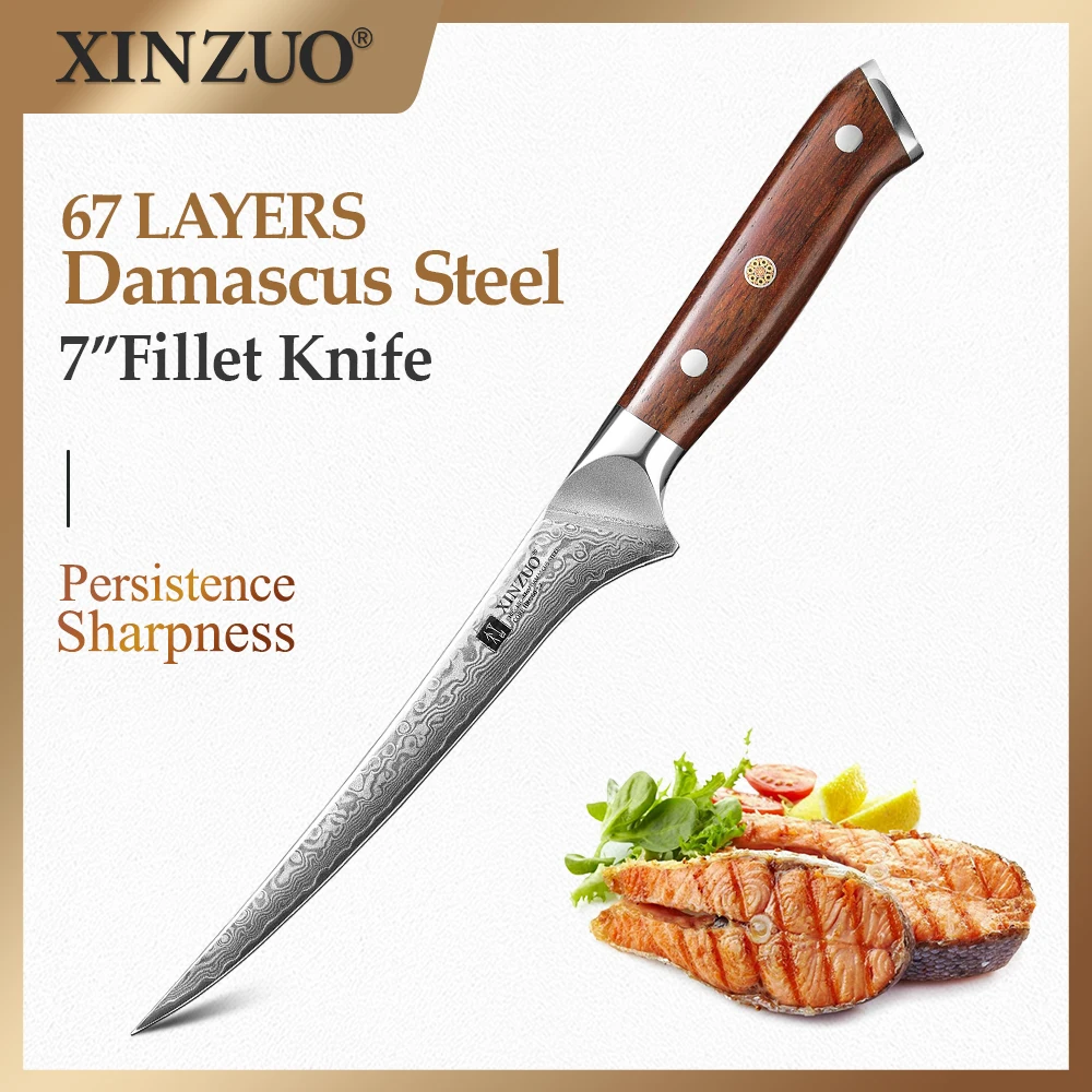 XINZUO-cuchillo-de-filetes-de-7-pulgadas-67-capas-acero-de-Damasco-60 ...