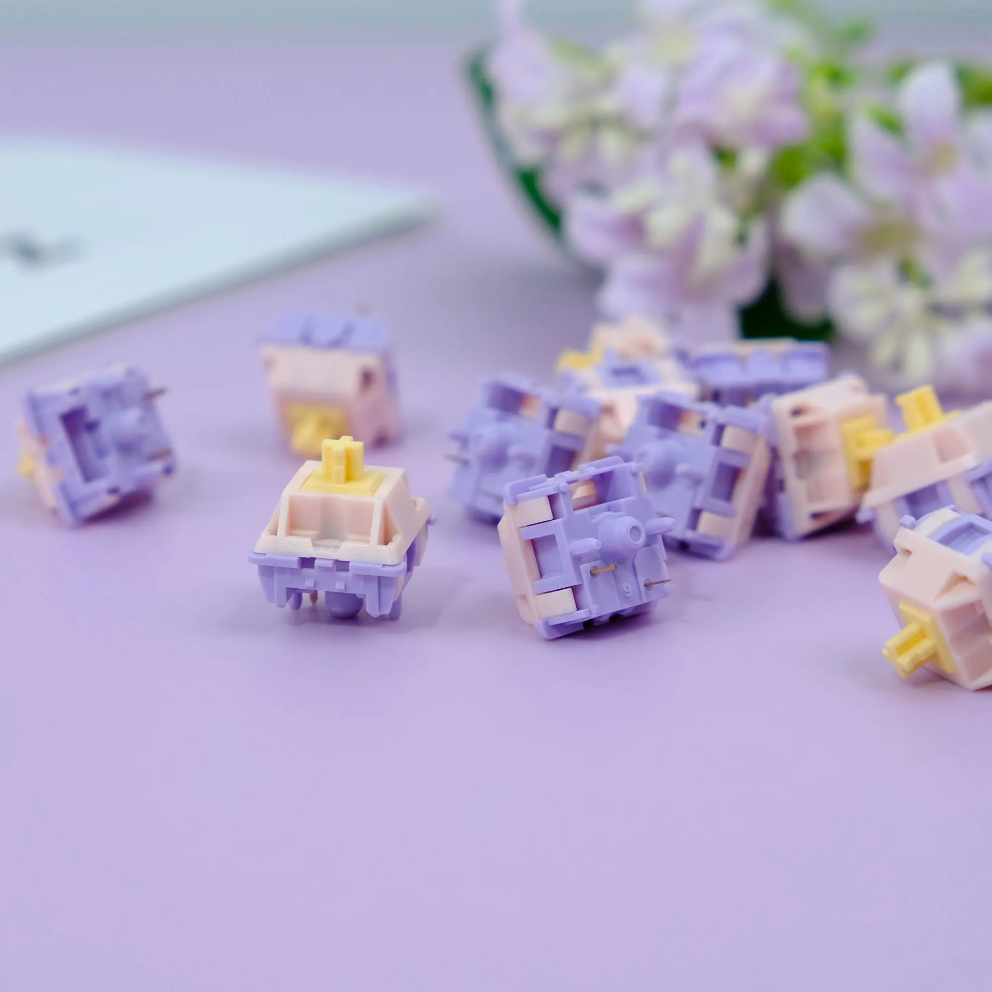 MMD Princess HIFI Keyboards Switch Banana Splits Linear Tactile ...