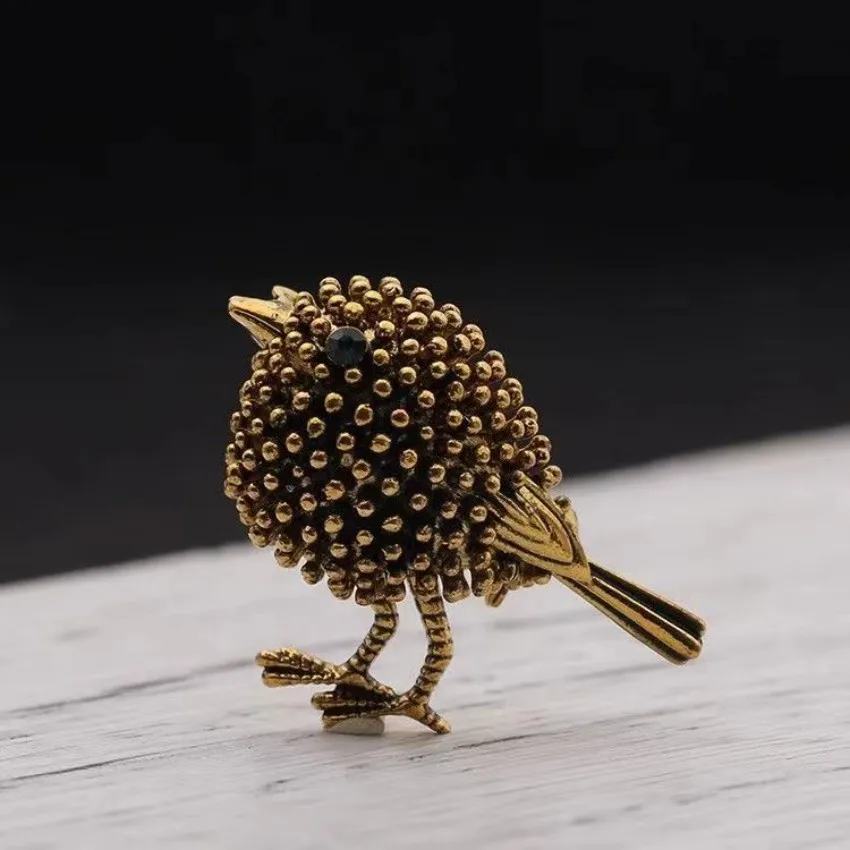 Vintage-Sparrow-Brooch-Animal-Lapel-Pins-High-Quality-Alloy-Bird ...